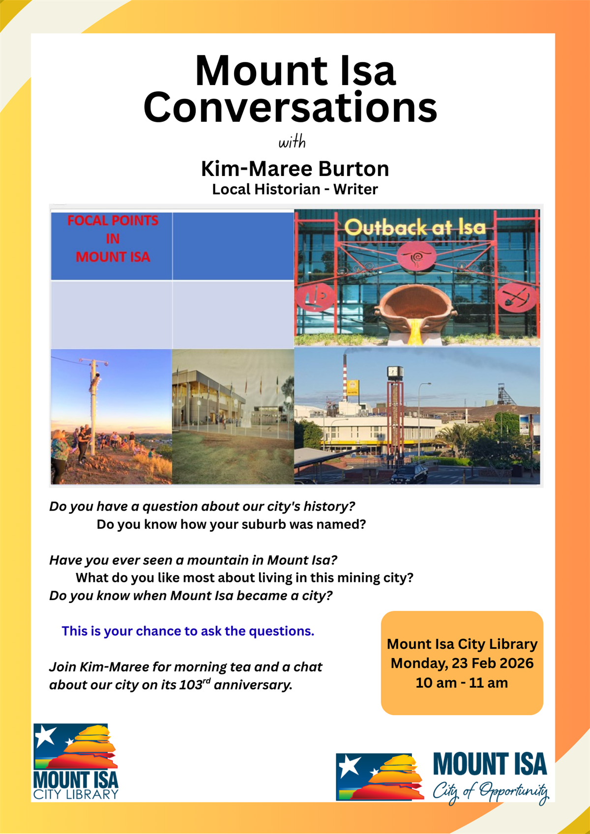 Mount Isa Conversations | Mount Isa City Council