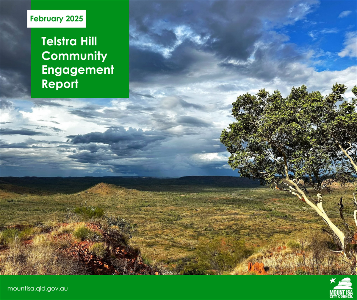 Telstra Hill Community Feedback Received | Mount Isa City Council