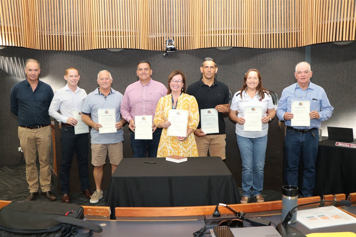 Council's New Elected Members Officially Sworn In | Mount Isa City Council